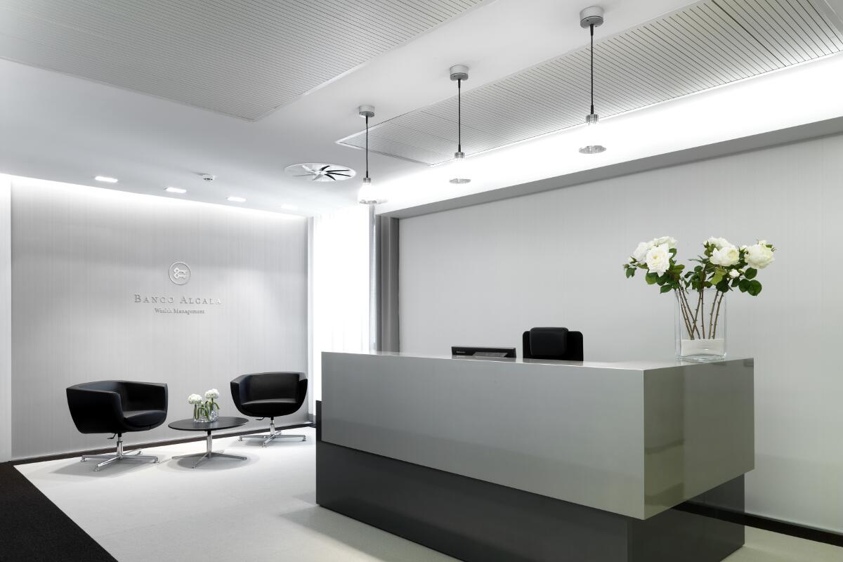 Sede de Banco Alcalá. Madrid 2012 a 2014 - Galöw